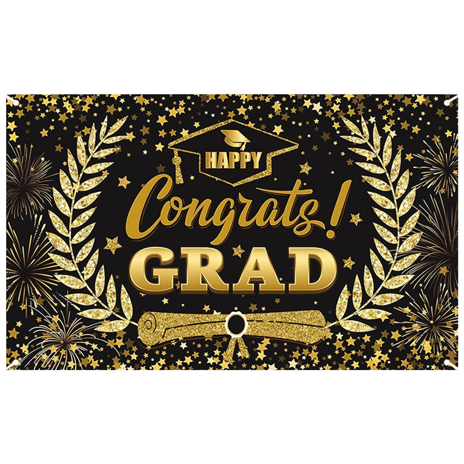 2026 Graduation Decorations Banner Congrats Sign Photography Background ...
