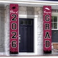2026 Graduation Decorations, Graduation Banner Class of 2026, Hanging ...