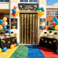 2026 Graduation Foil Fringe Curtains, Party Streamer Decor For Senior ...