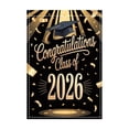 2026 Graduation Garden Flag 17.7X1 1.8Inch Double-Sided Outdoor Yard ...