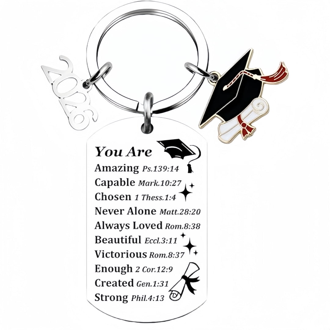 2026 Graduation Gift Class of 2026 Keychain 【Inspirational Graduation ...