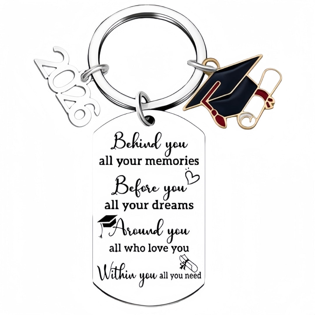 2026 Graduation Gift Class of 2026 Keychain 【Inspirational Graduation ...