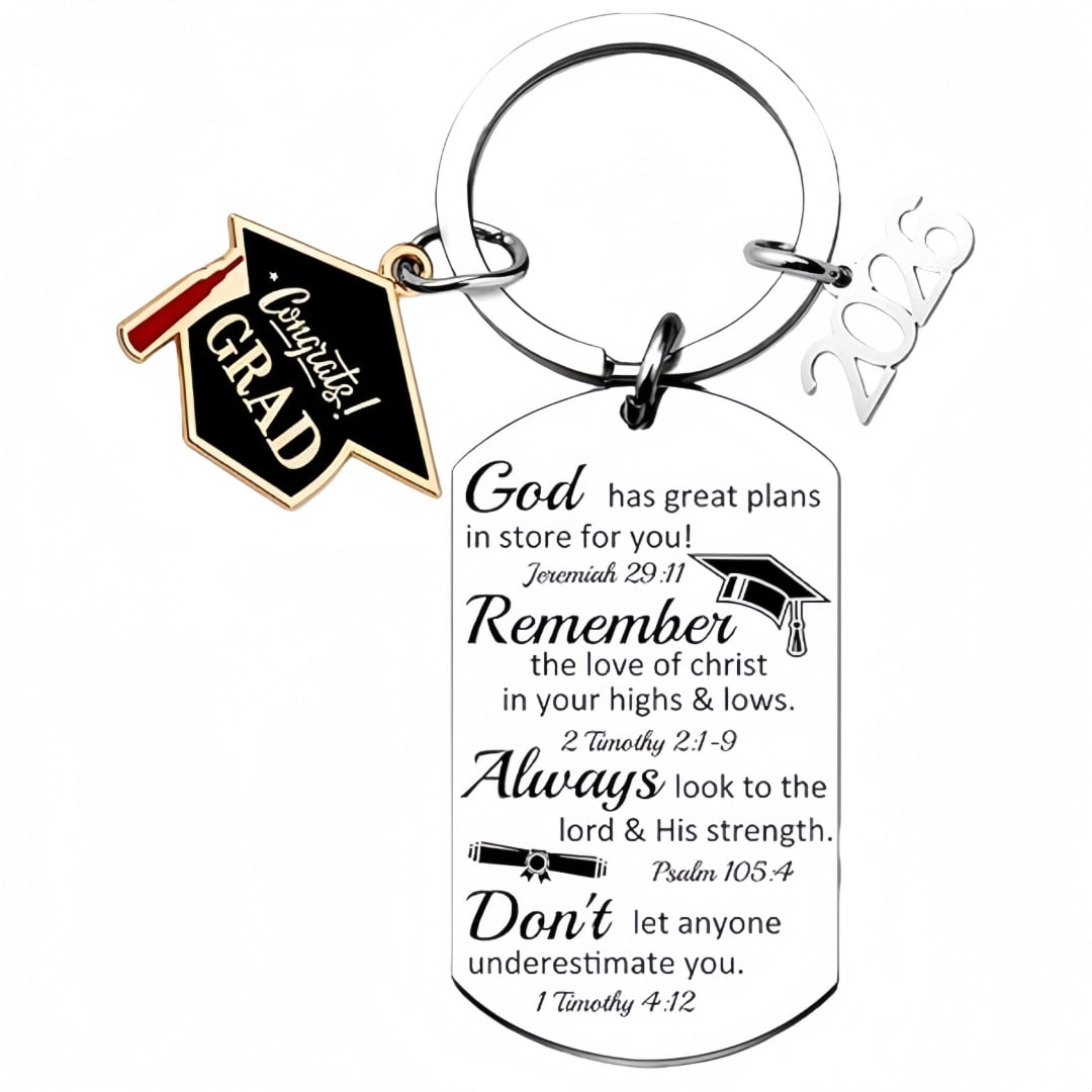 2026 Graduation Gift Class of 2026 Keychain 【Inspirational Graduation ...