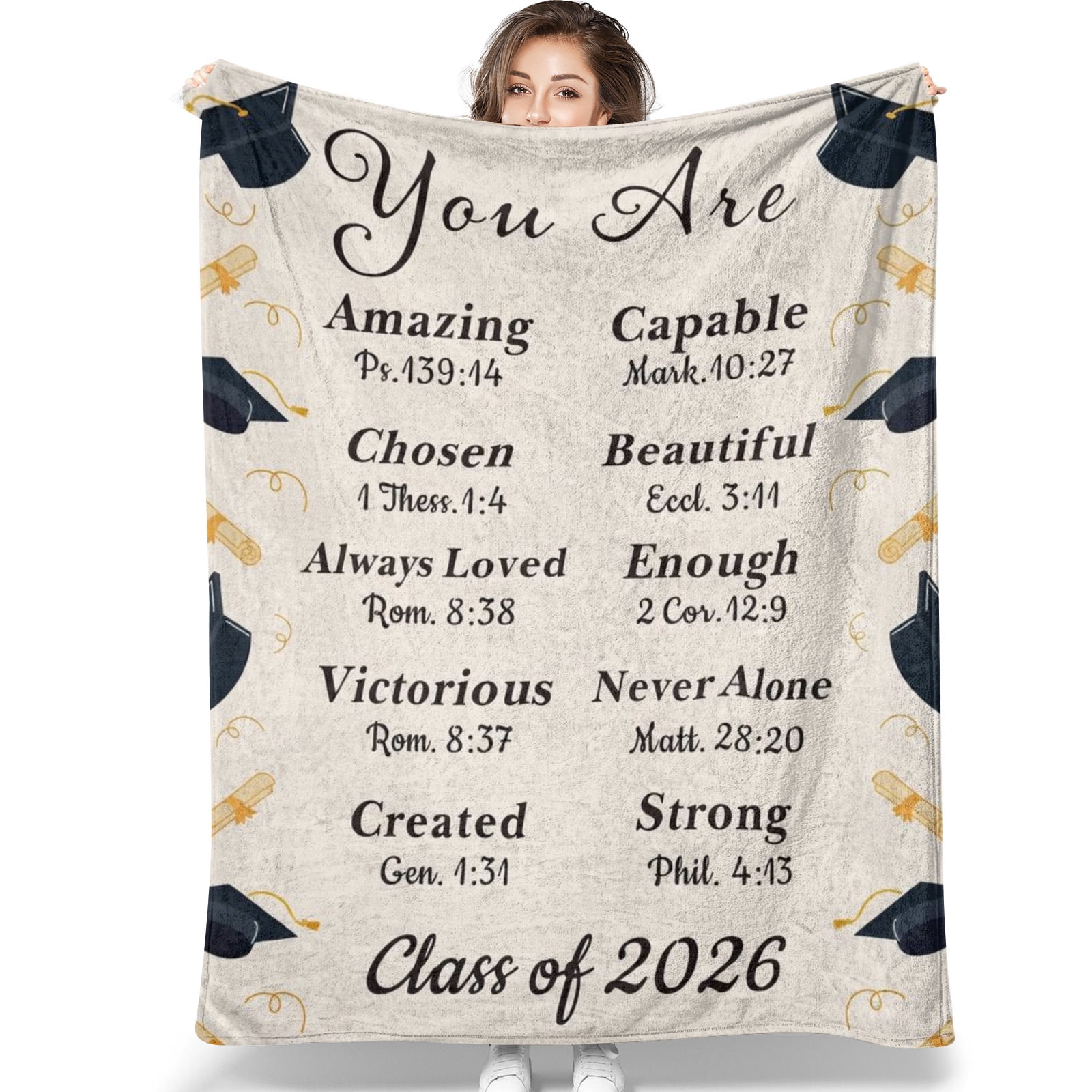 2026 Graduation Gifts for Her Him, 2026 Graduation Throw Blankets ...