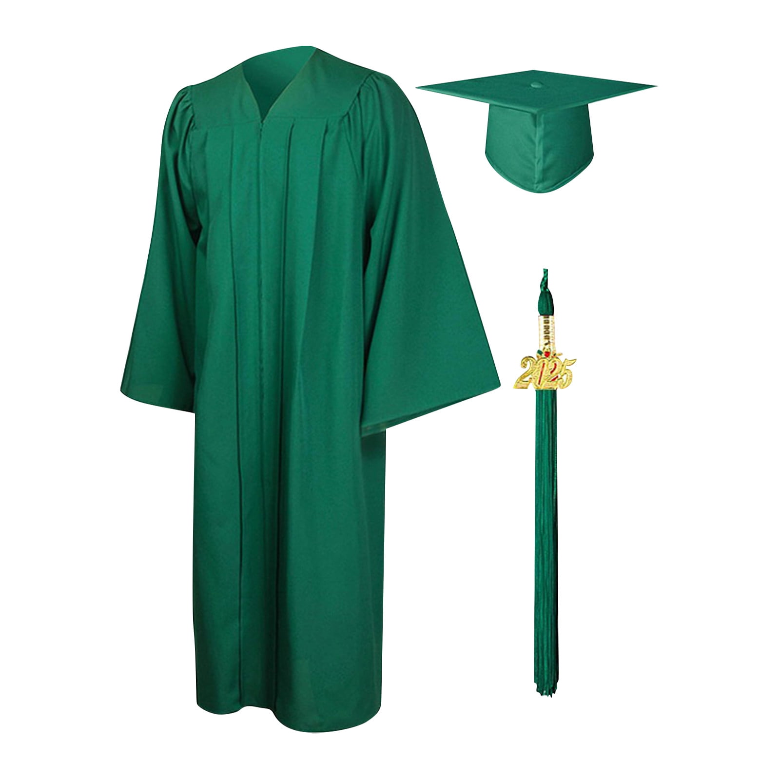 2026 Graduation Gown and Cap Set with Tassel for Unisex High School and ...