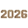 2026 Graduation Party Decorations Wooden Appetizer Tray Numbers Serving ...