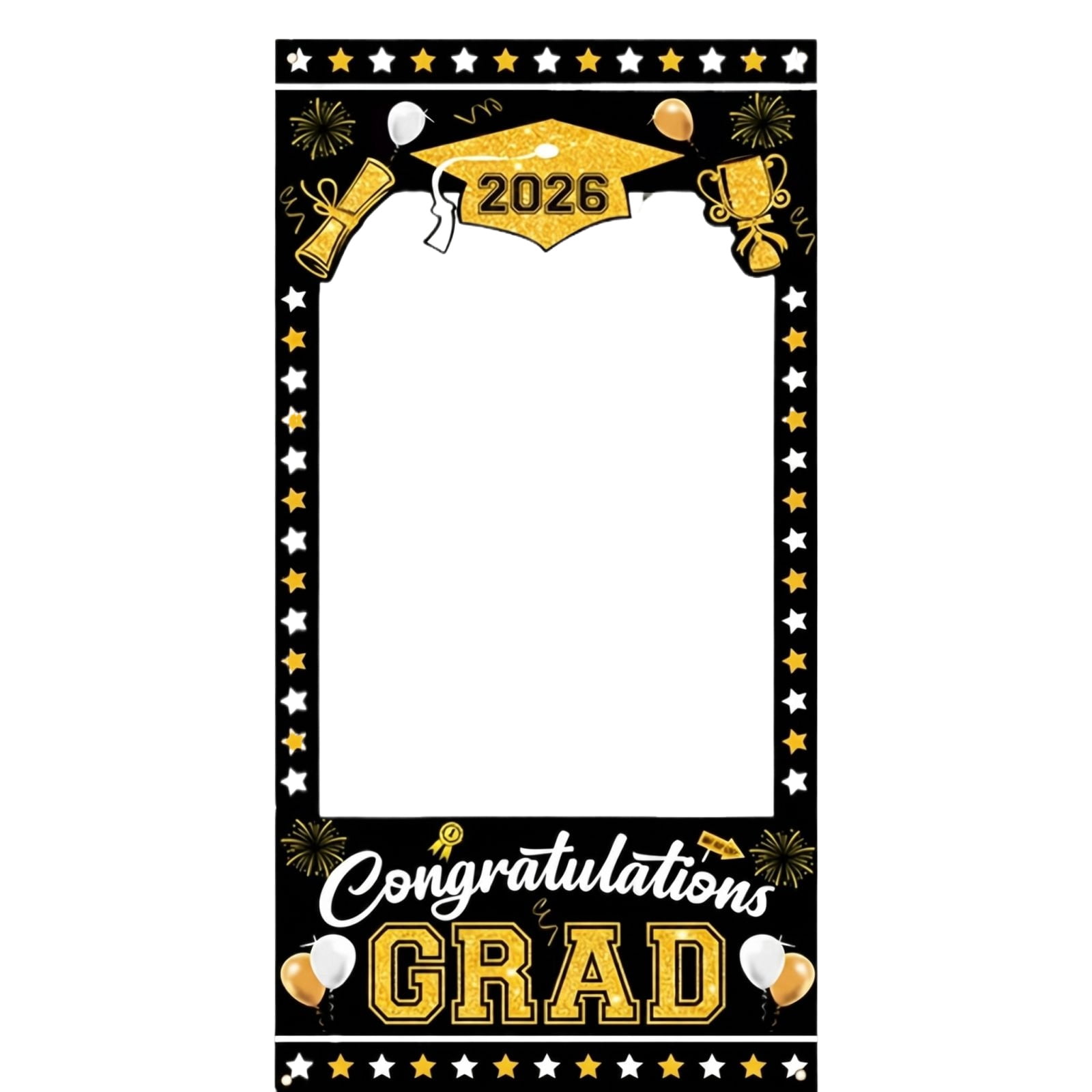 2026 Graduation Photo Frame Prop Congrats Grad Class of 2026 Party ...