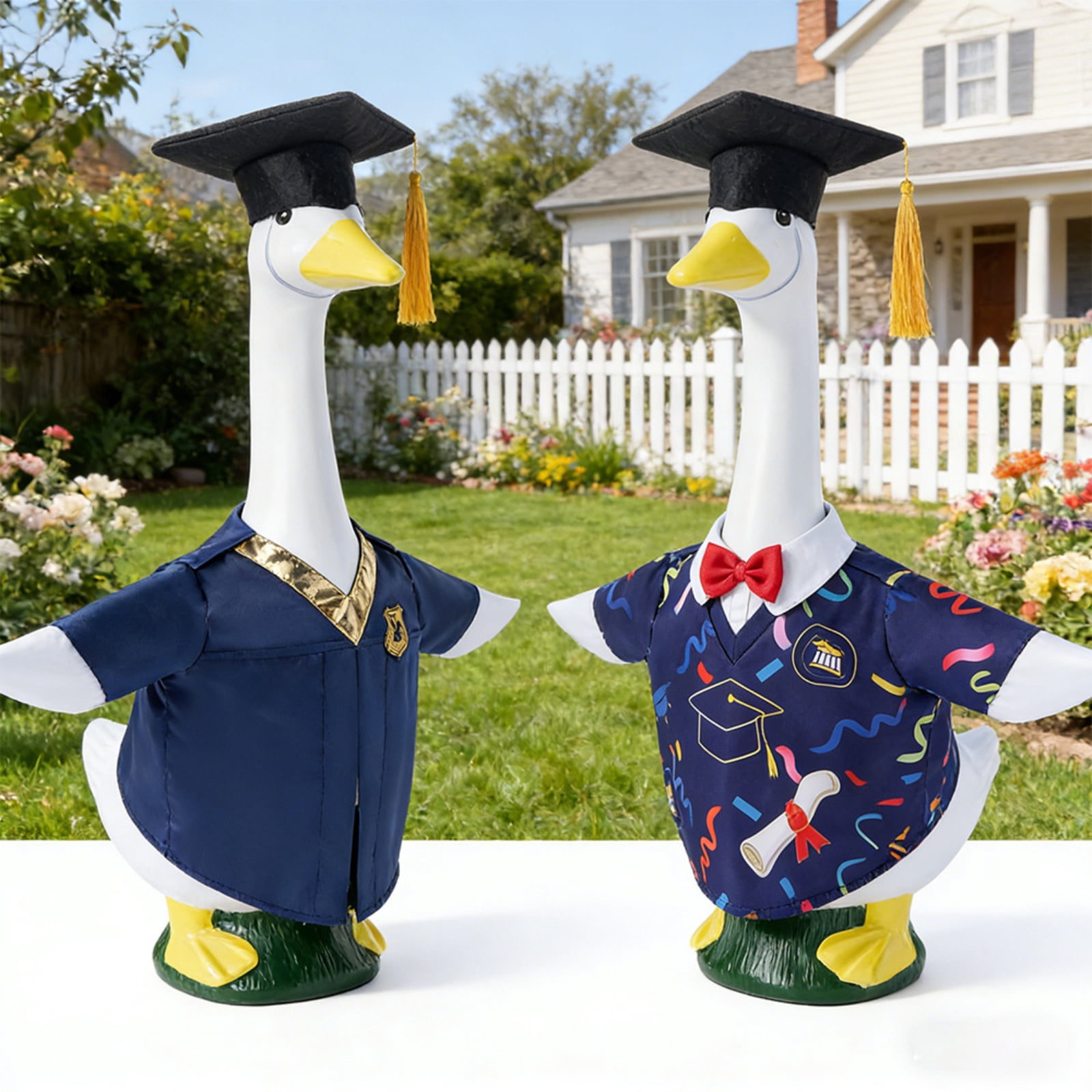 2026 Graduation Porch Goose Outfits 23” Grad Goose Costume with ...
