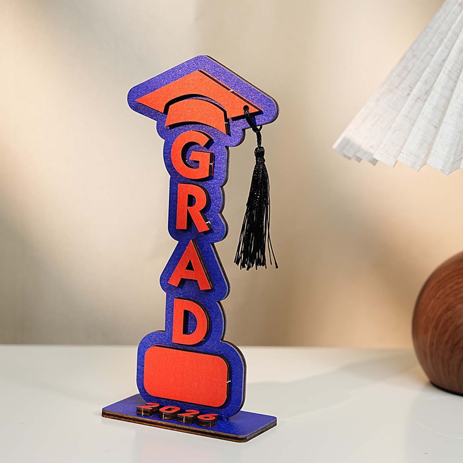 2026 Graduation Season Wooden Table Setting - Festival Ornament ...