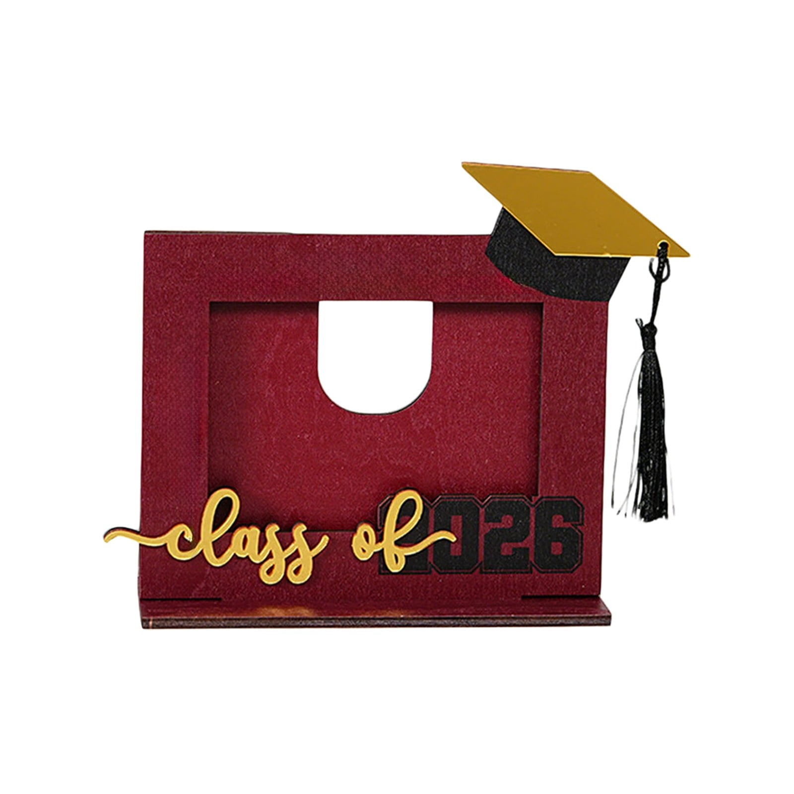 2026 Graduation Tassel Photo Frame for 8 x 6 Inch Pictures, Wooden ...