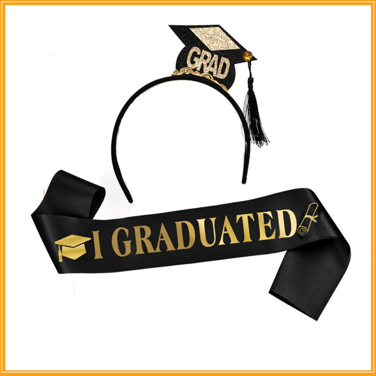 2026 Graduation Tiara and Sash Set for Women AURORADY Graduate Crown ...