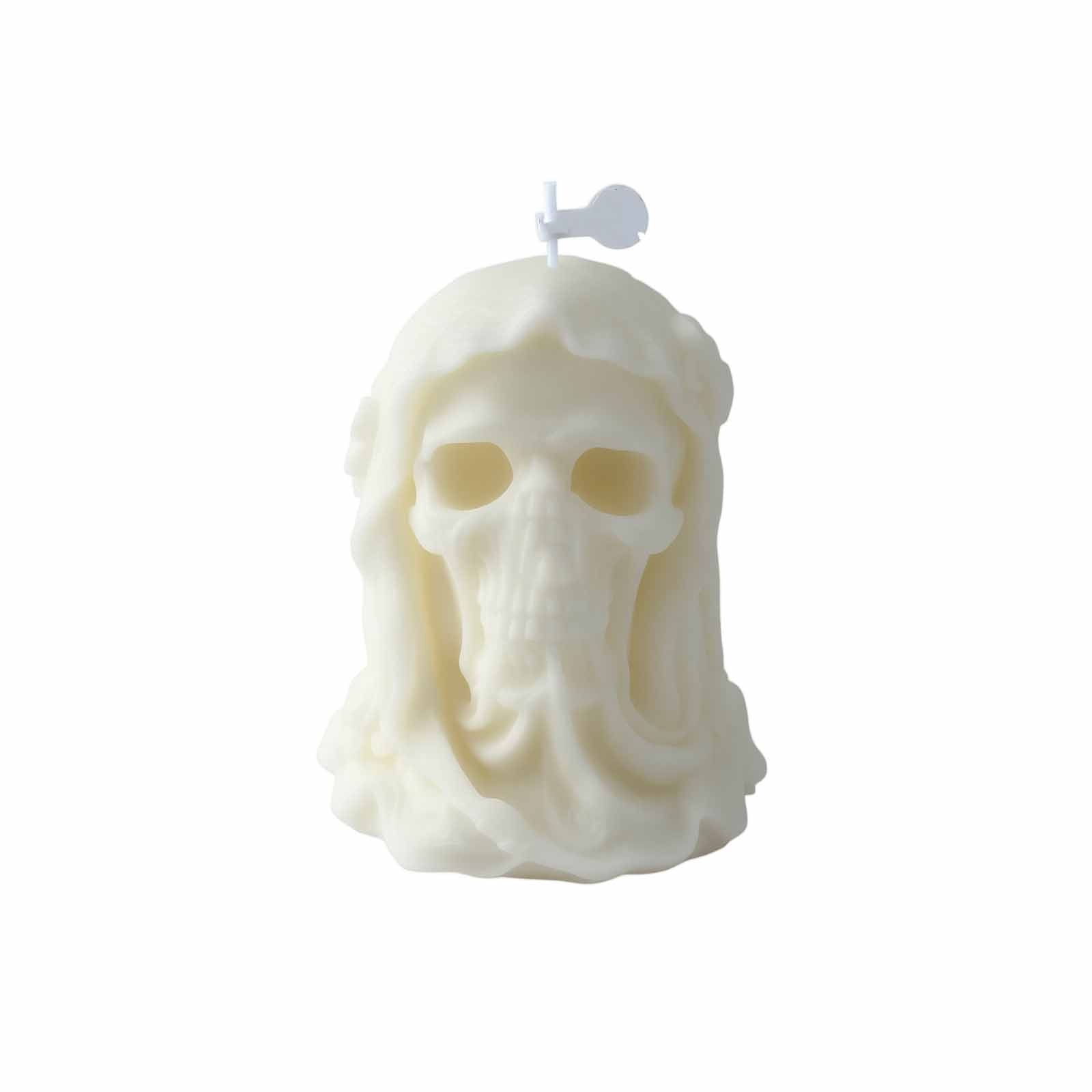2026 Halloween Skull Candle, 3in Skeleton Decor for Haunted House Party ...