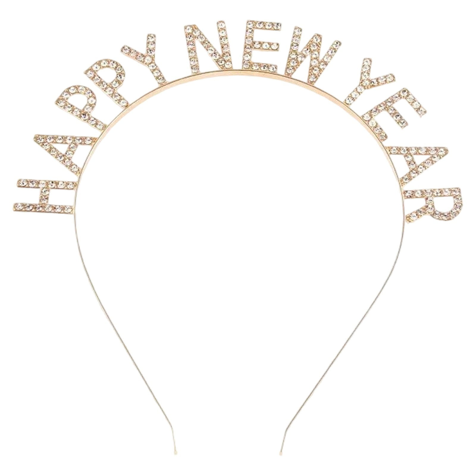 2026 Happy New Year Headband, Gold & Silver Christmas Headbands for ...