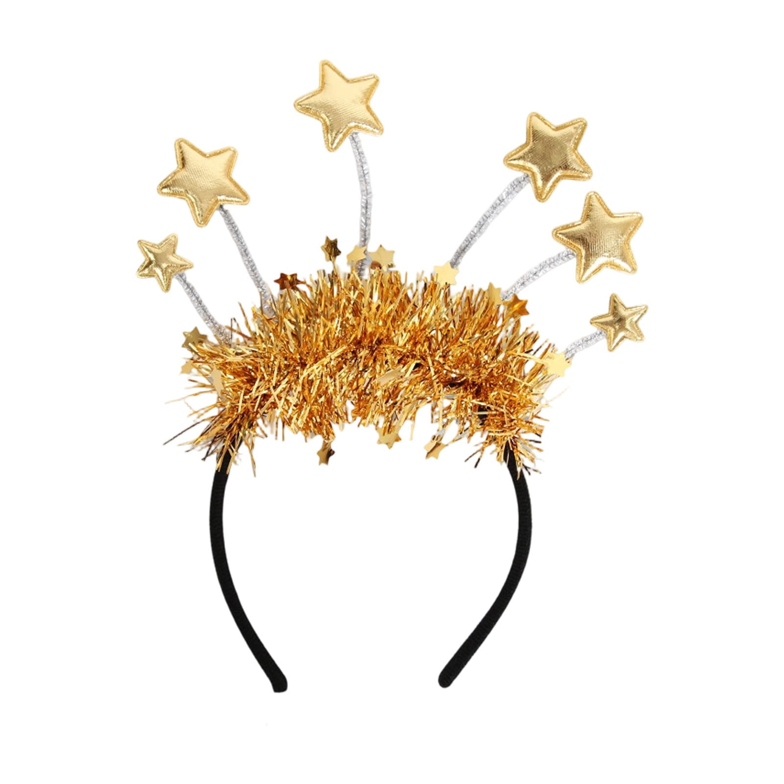 2026 Headband,2026 Happy New Year Headbands Gold Crown Glitter Hair ...