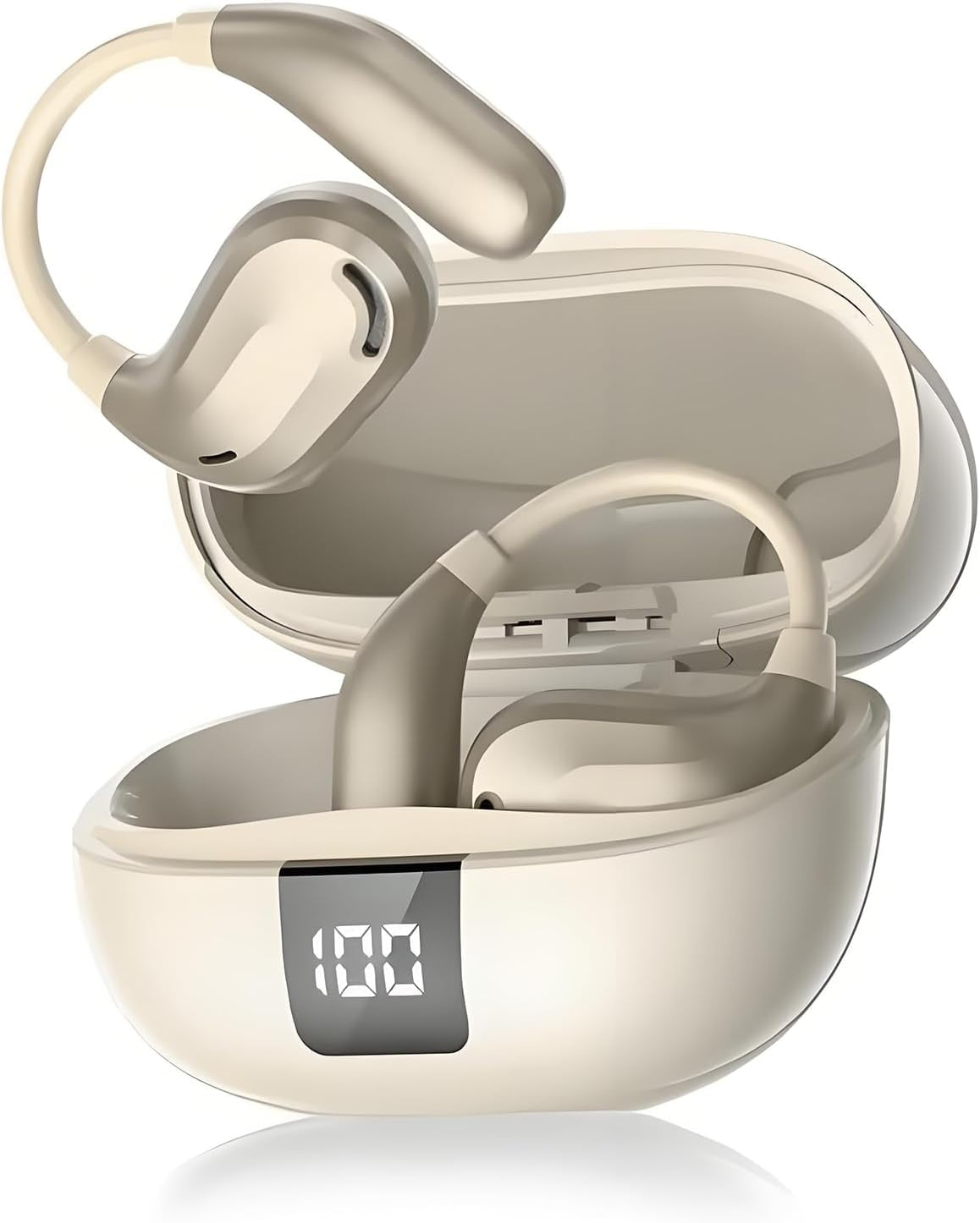 2026 Hi-Fi Sports Bluetooth 5.4 Ear-Hook Headphones with Noise Cancelling, 14mm Dynamic Drivers ...