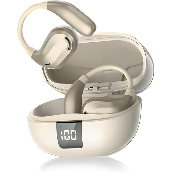 2026 Hi-Fi Sports Bluetooth 5.4 Ear-Hook Headphones with Noise Cancelling, 14mm Dynamic Drivers ...