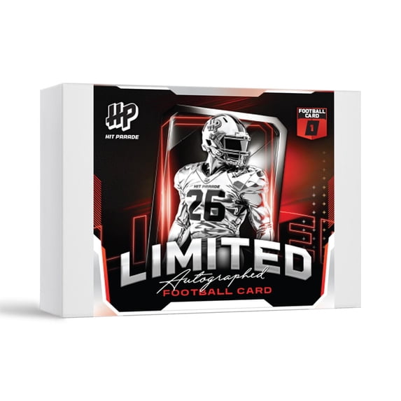 2026 Hit Parade Football Autographed Card Limited Series 4 Hobby Box ...