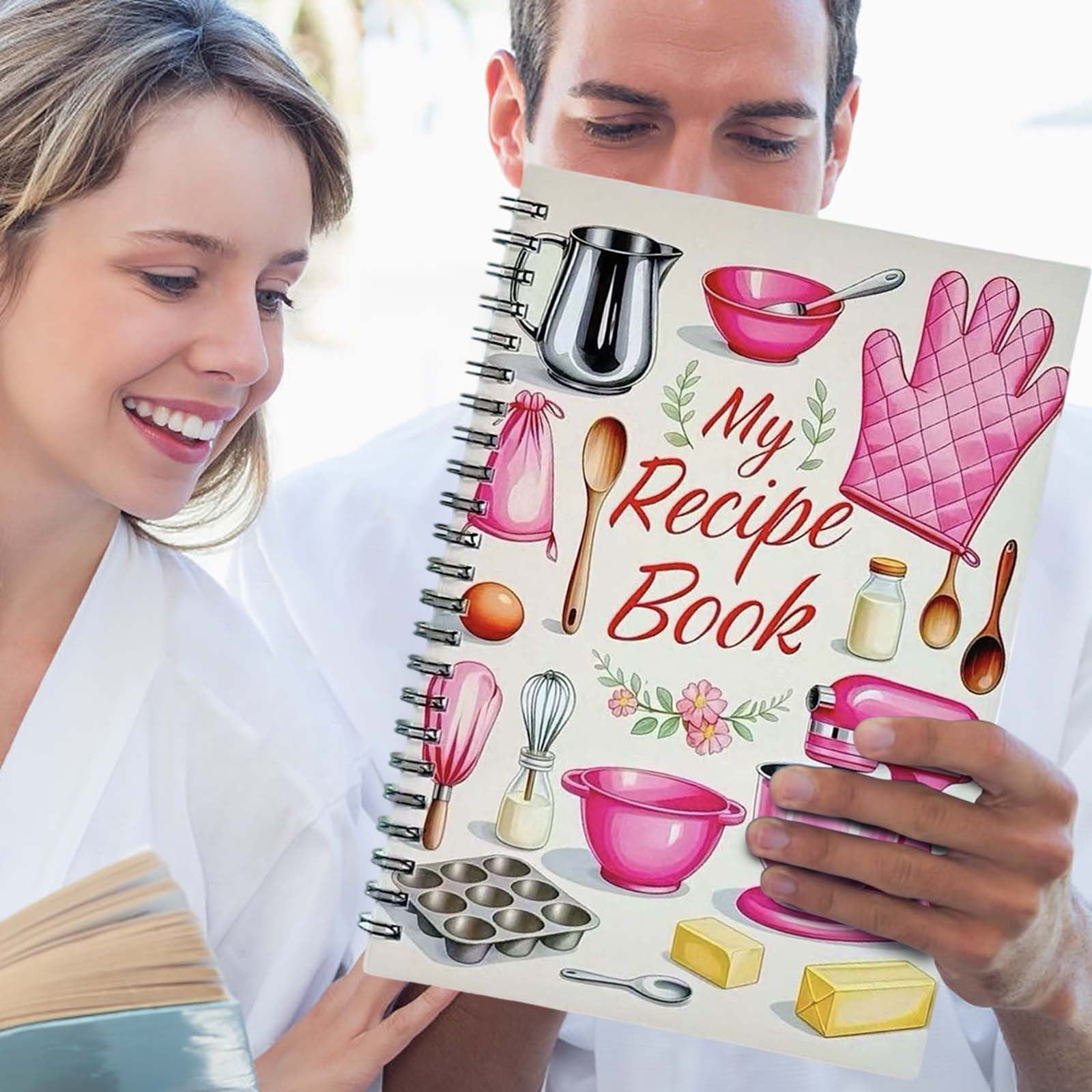 2026 Home Recipe Book, 5A Home Plan Record Notebook, Exquisite Coil ...