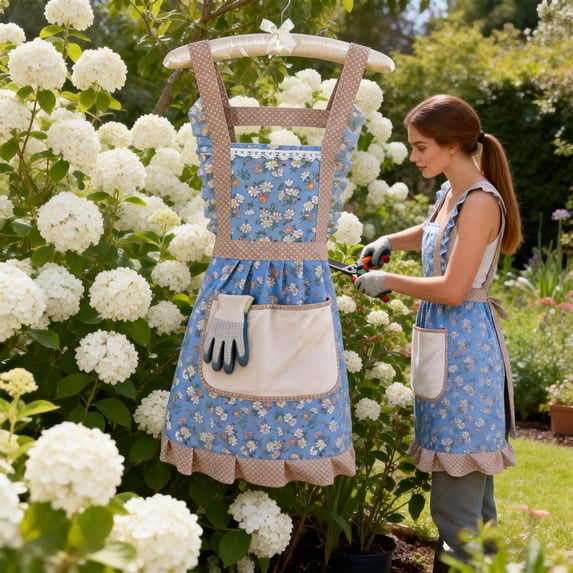 2026 Home-Use Adjustable Apron, Close-Fitting and Breathable Work ...