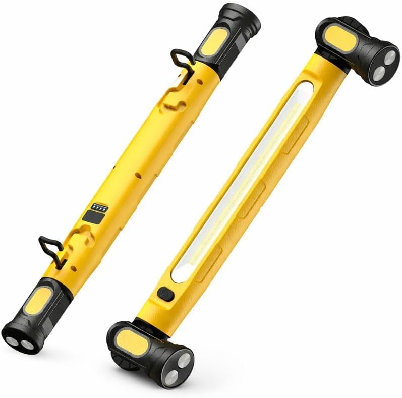 2026 Under Hood Work Light Bar, 3000 Lumen LED Magnetic Rechargeable ...