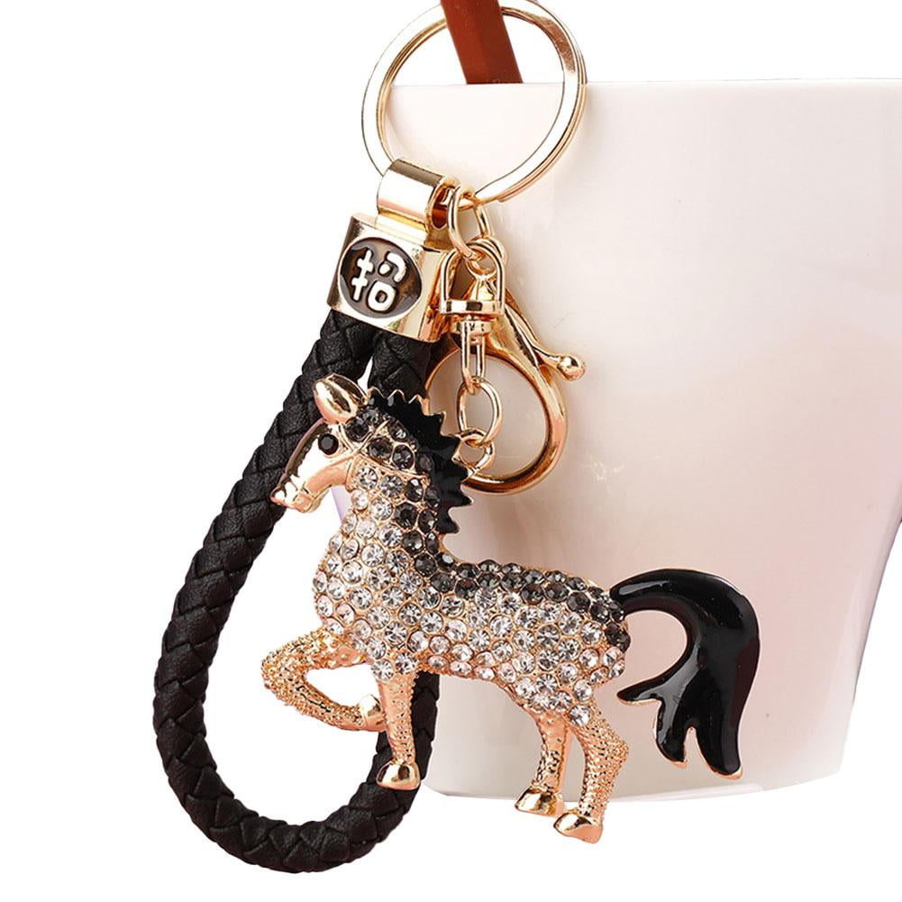 2026 Horse Keychain Chinese New Year Horse Year Keychain Sparkling ...
