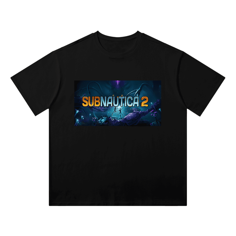 2026 Hot Game Subnautica 2 Inkjet Printed Cotton T-Shirt - Unisex Short ...