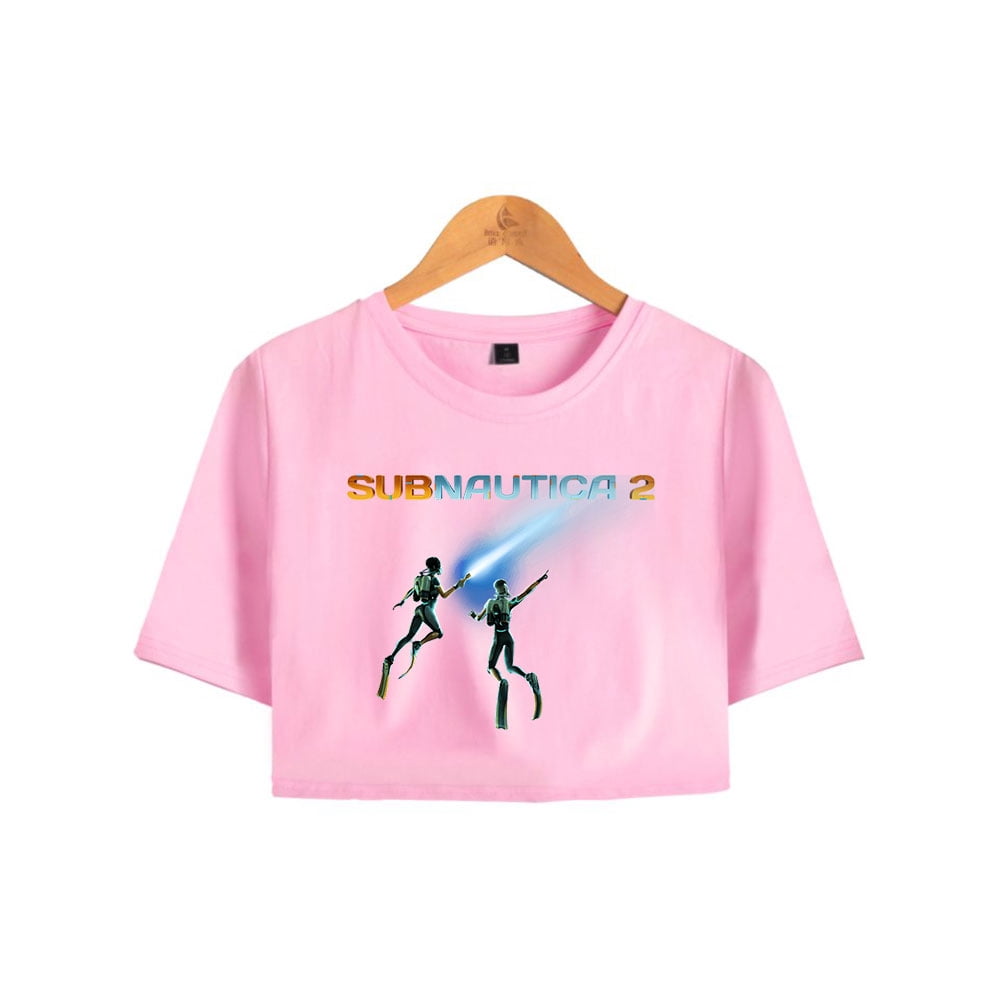 2026 Hot Game Subnautica 2 Inspired Crop T-Shirt - Women’s Fashion ...