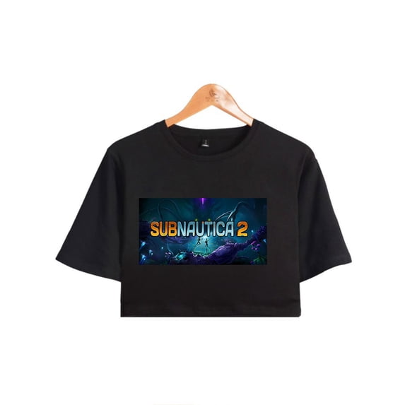 2026 Hot Game Subnautica 2 Print Crop T-Shirt - Women’s Fashion Summer ...