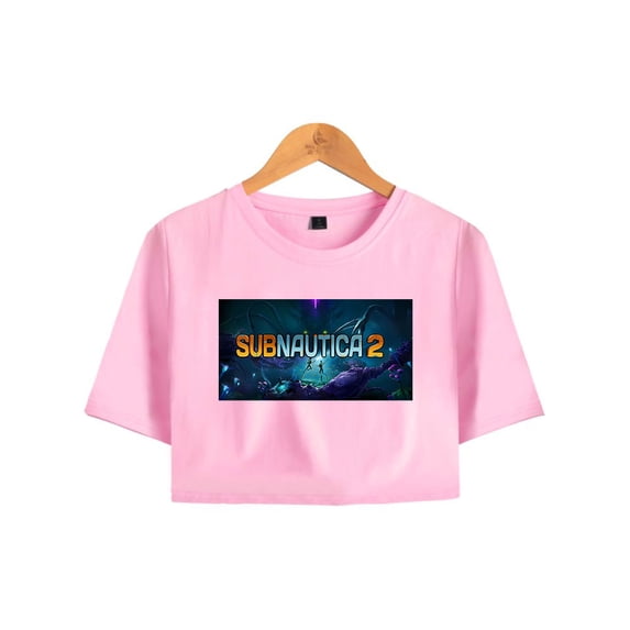 2026 Hot Game Subnautica 2 Print Crop T-Shirt - Women’s Fashion Summer ...