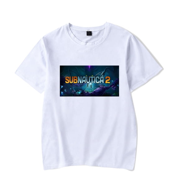 2026 Hot Game Subnautica 2 Print T-Shirt - Unisex O-Neck Short Sleeve ...