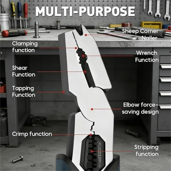 2026 Industrial-Grade Multi-Function Cutting Pliers,9.25Inch Functional ...