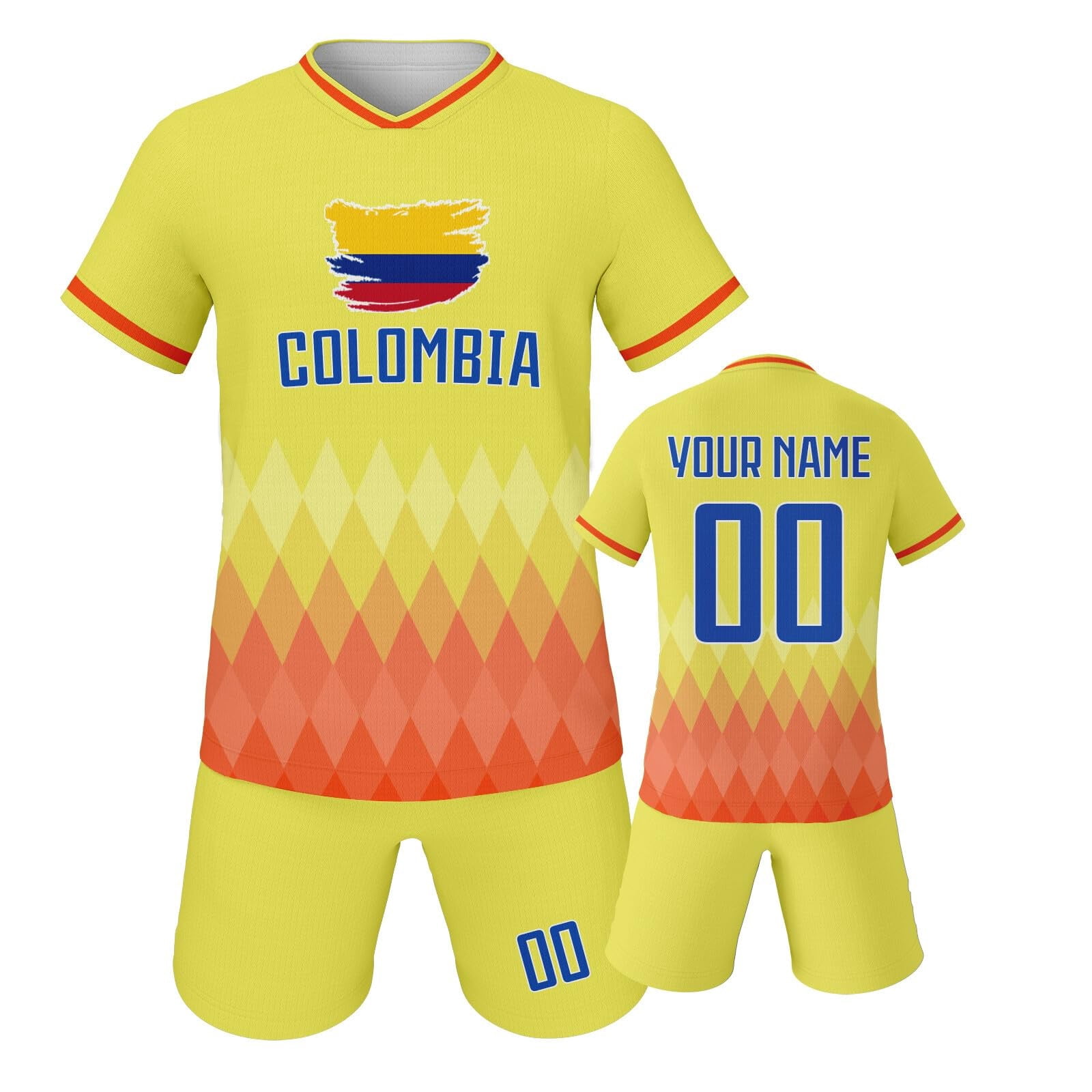 2026 Inspired V-Neck Soccer Uniform, Unisex Breathable Sportswear ...