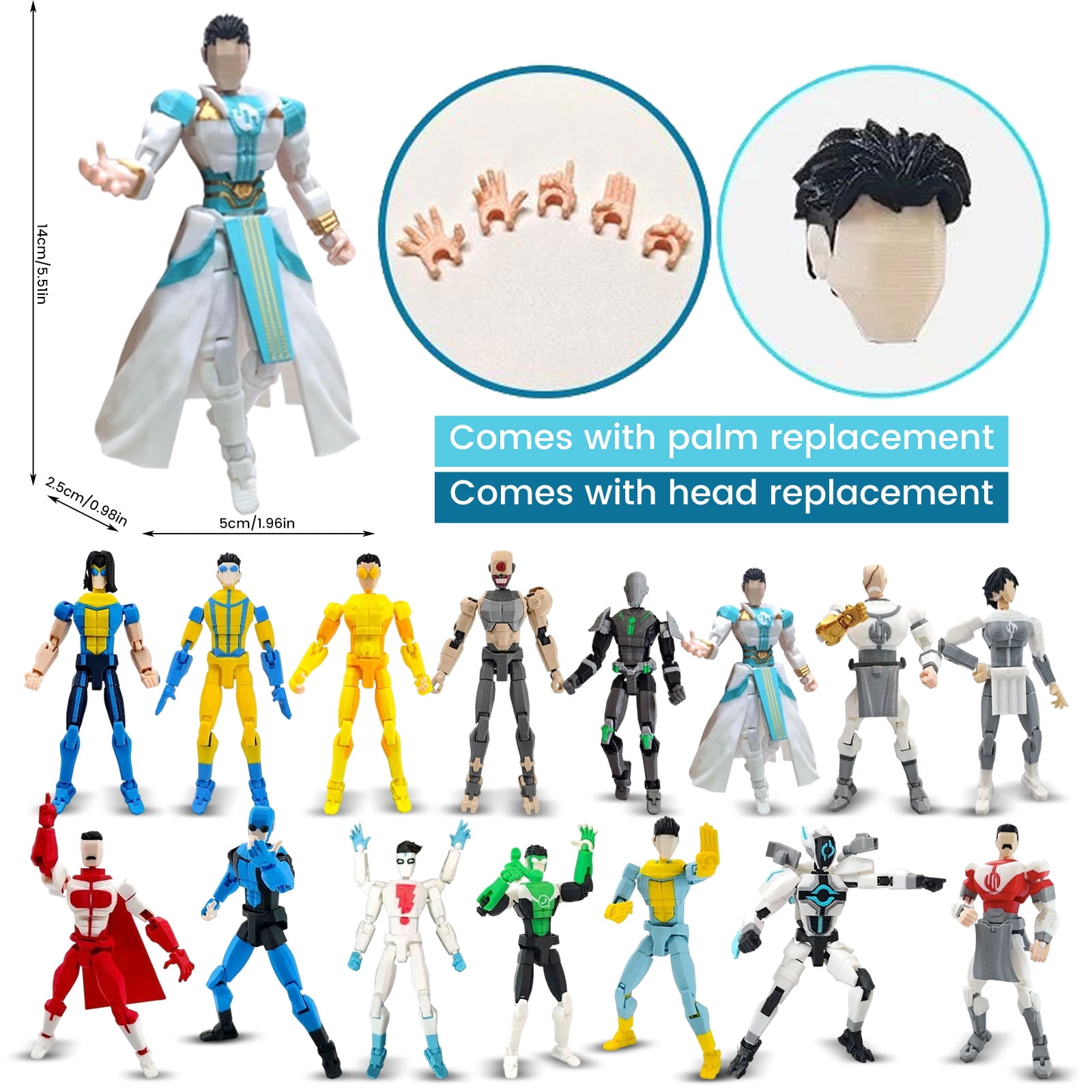 2026 Invincible 3D Printed Articulated Figurine, 14cm Articulated ...