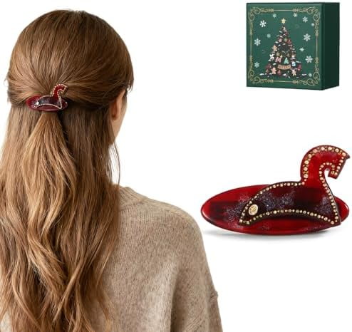 2026 Italian Hair Barrette, Christmas Hair Clip for Women, -Based ...