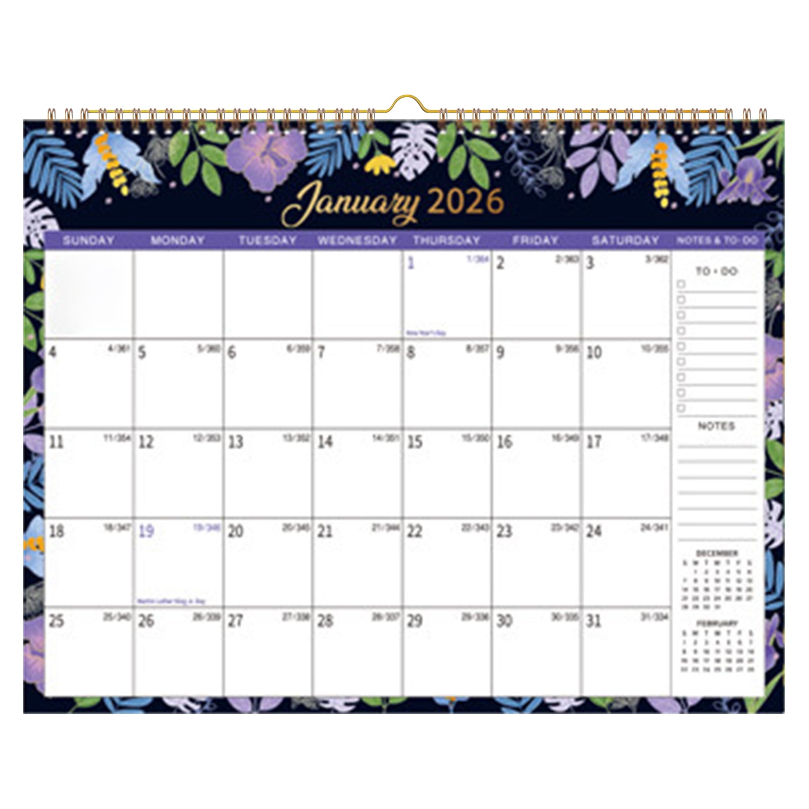 2026 January To December Wall Calendar For Living Room And Wall 12 ...