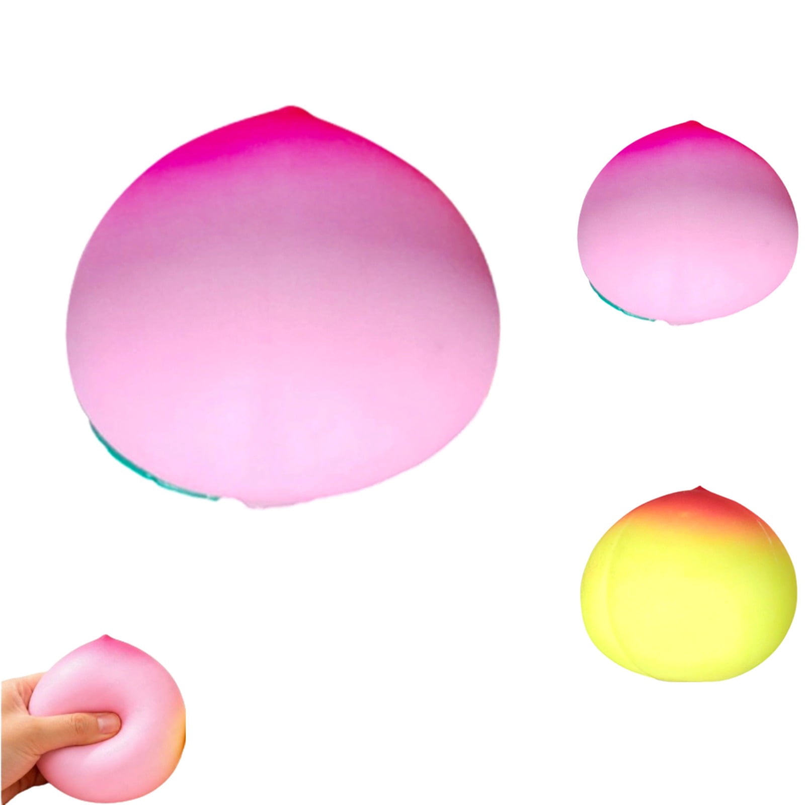 2026 Jumbo Squishies Peach 1 Pcs Squishies Surprises, Fidget Toys for ...