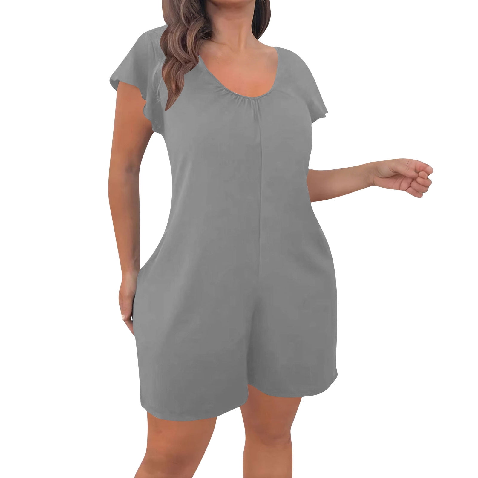 2026 Jumpsuit for Women Summer and Fall Plus Size Fashion Loose And ...