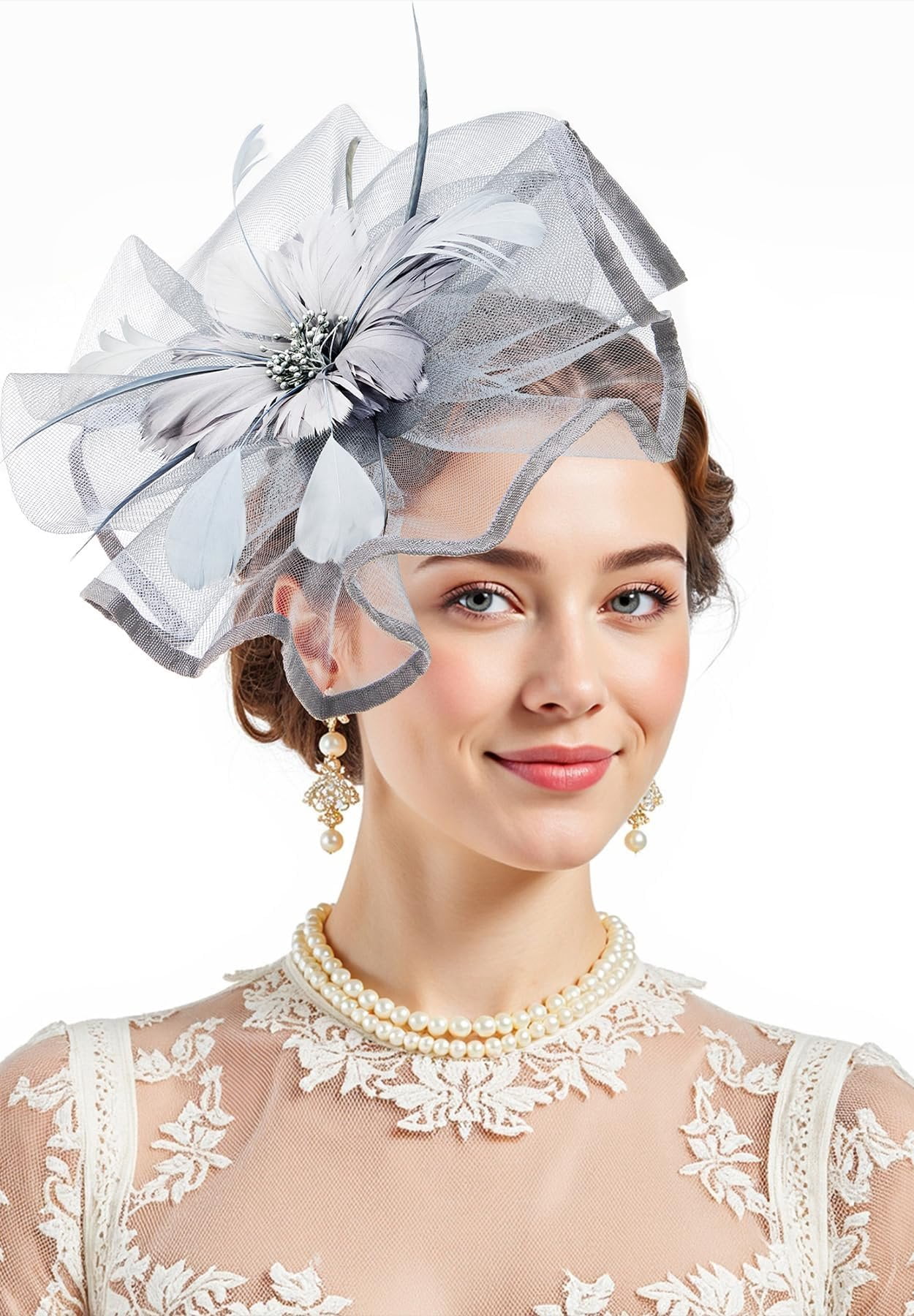 2026 Kentucky Mesh Fascinators Derby Hats for Women Girls with Clip and ...