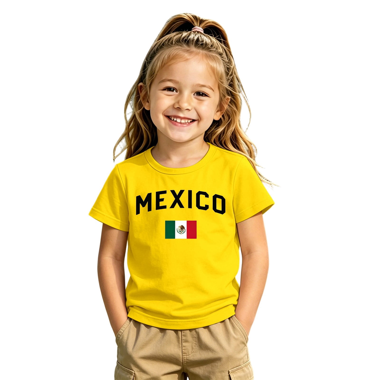 2026 Kids Country Pride T-Shirt - Canada Argentina Portugal Mexico Flag ...