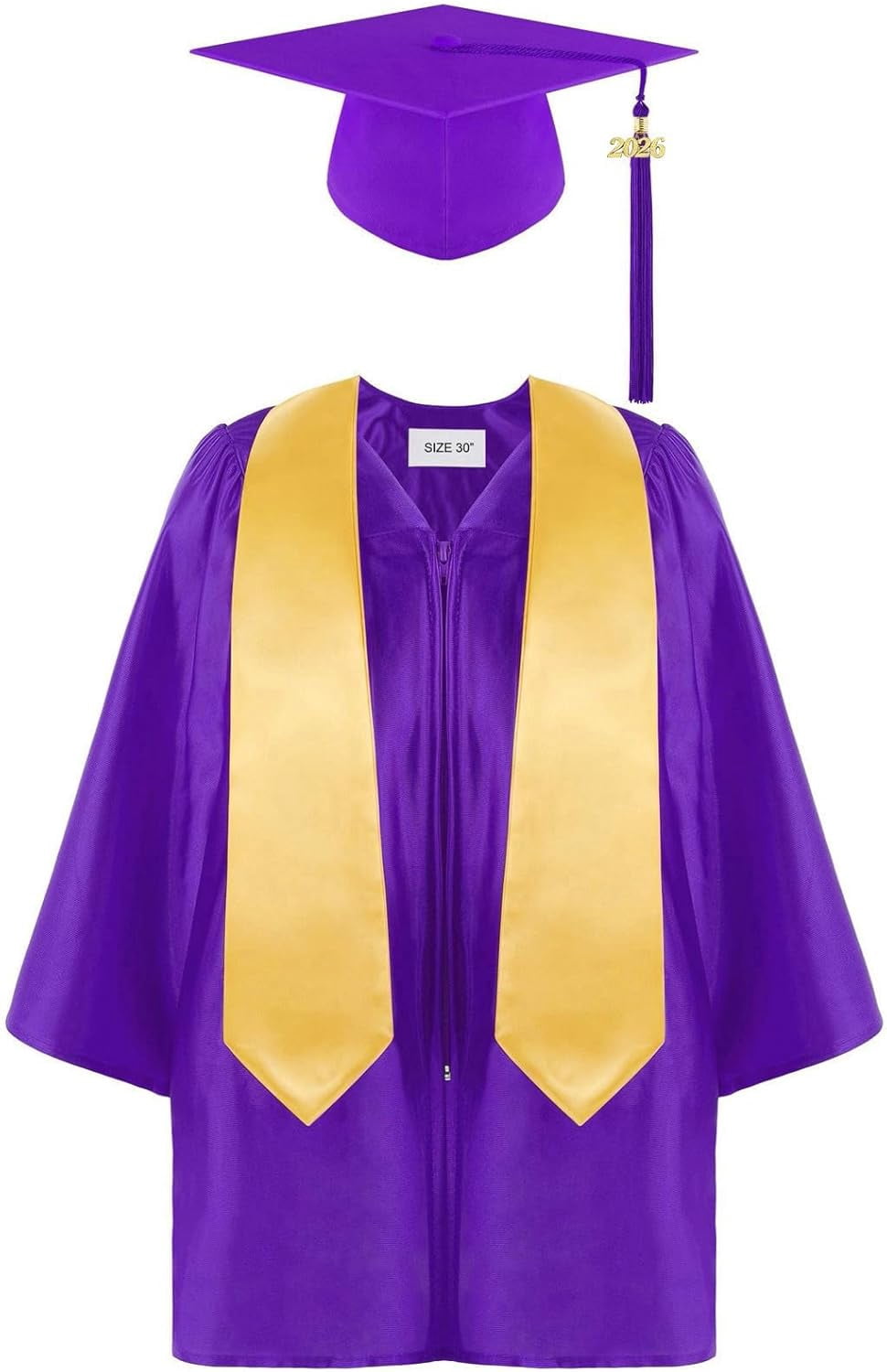 2026 Kindergarten & Preschool Shiny Graduation Gown Set – Unisex ...