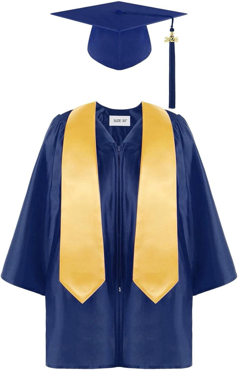 2026 Kindergarten & Preschool Shiny Graduation Gown Set – Unisex ...