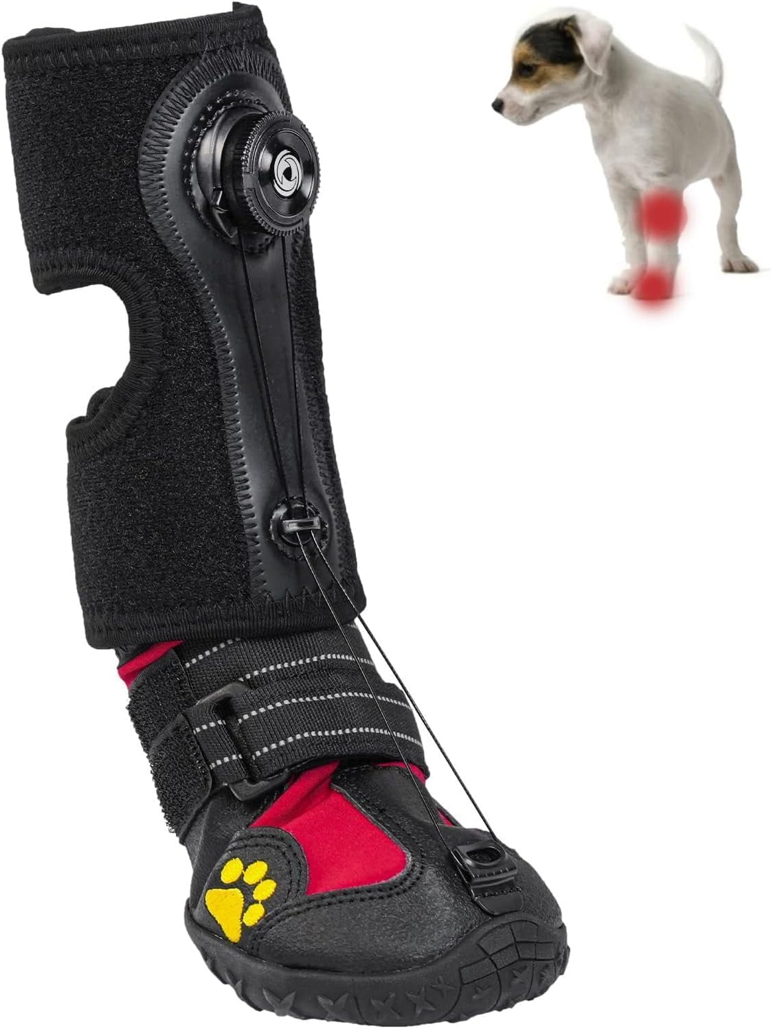 2026 No Knuckling Boot Brace Drop Foot Brace with Reel for Dog ...