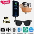 2026 Latest AI Smart Glasses with Charging Case,8MP HD Camera Glasses ...