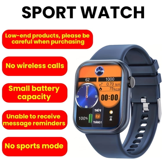 2026 Latest High-Resolution Smart Watch, Bluetooth Wireless Calling ...