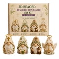 2026 Limited Edition 3D Beaded Gnome DIY Kit, 4 Gnome Designs 3D Beaded ...