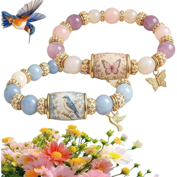 2026 Limited Edition Bluebird Blessings Bracelet, Bluebird Blessings ...