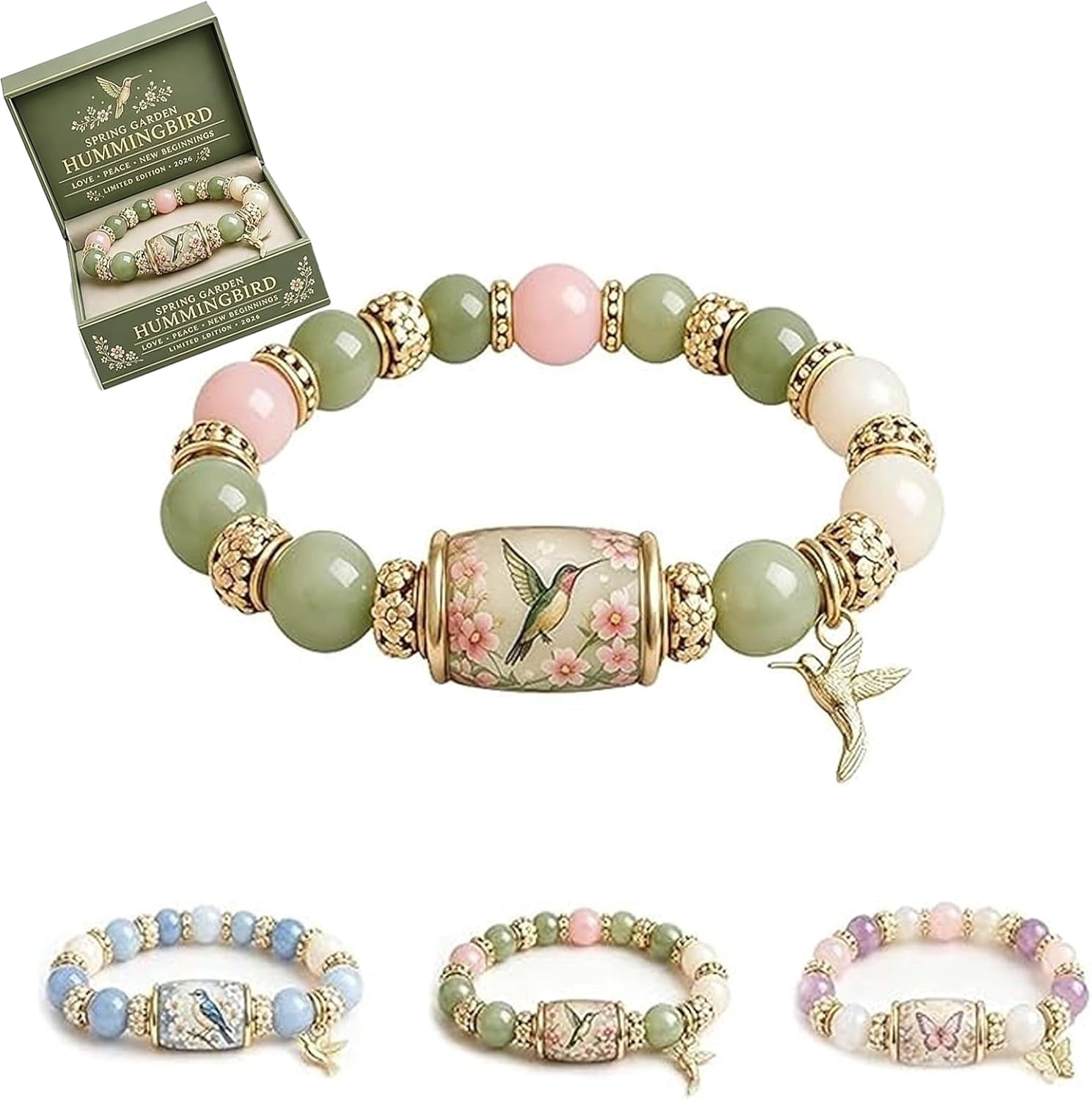 2026 Limited Edition Bluebird Blessings Bracelet, Inspirational ...