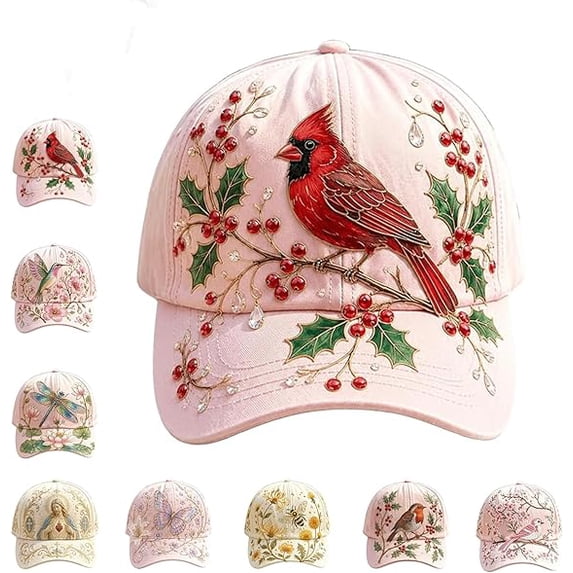 2026 Limited Edition Botanical Baseball Cap, Adjustable Cotton ...