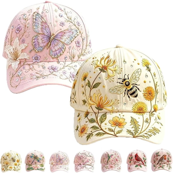 2026 Limited Edition Garden Morning Cap Bee and Bloom Hat Botanical ...