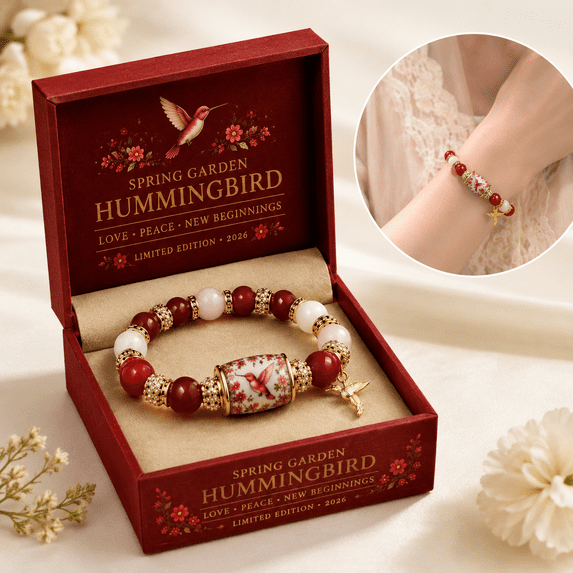 2026 Limited Edition Hummingbird Blessings Bracelet, Bluebird Butterfly ...